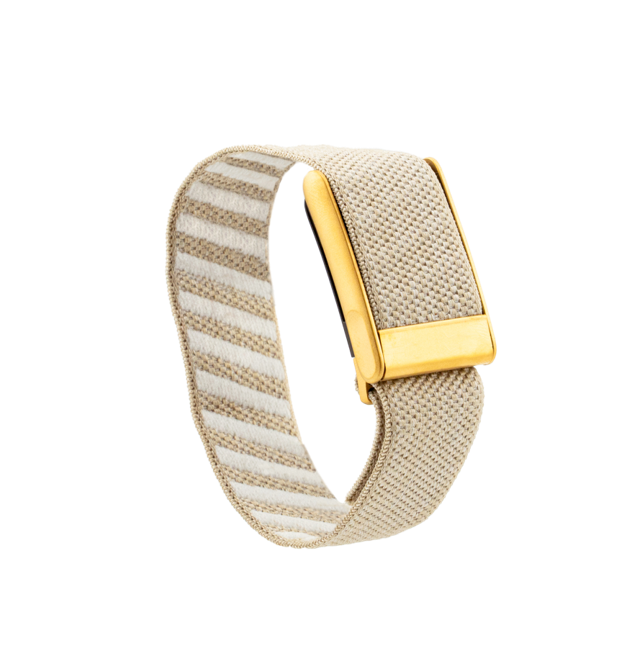 Whoop MG Luxe Band - Gold Sand – Motion Products